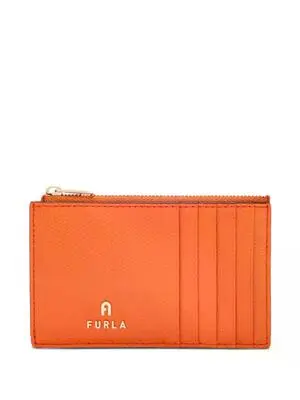 Furla Camelia Zip-top Card-holder - Orange