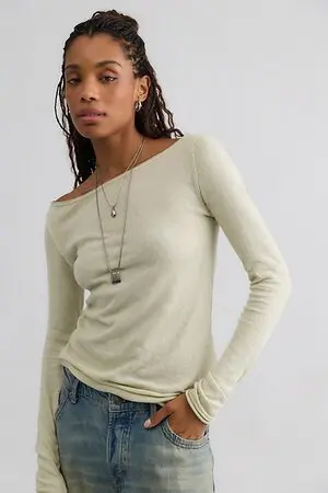 Free People We The Free Most Loved Long Sleeve - Fren Dew