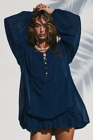 Free People Henley Kaftans Tunics