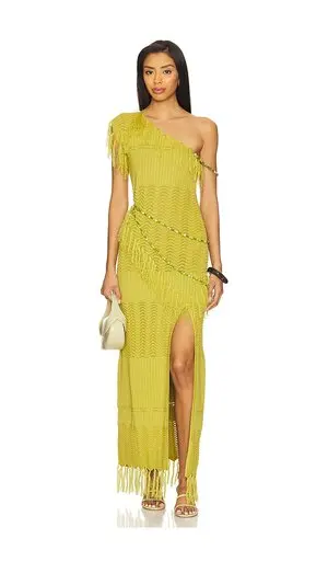 YELLOW THE LABEL Frida Beaded Dress