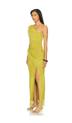 YELLOW THE LABEL Frida Beaded Dress