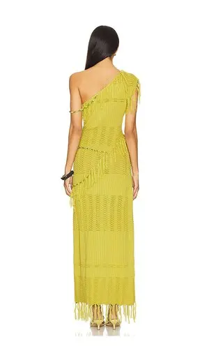 YELLOW THE LABEL Frida Beaded Dress