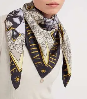 BVLGARI Silk Alchemist Scarf