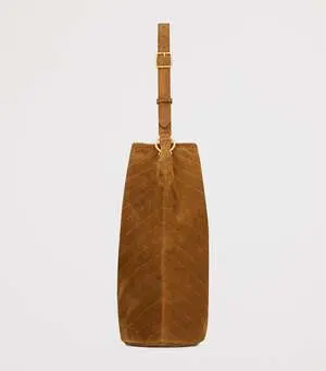 Saint Laurent Niki Bucket Bag - Beige