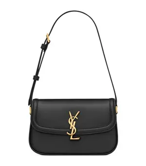 Saint Laurent Mini Solferino Satchel - Black