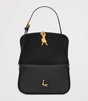 Saint Laurent Mini Solferino Satchel - Black