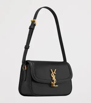 Saint Laurent Mini Solferino Satchel - Black