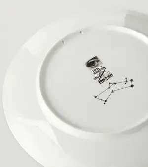 FORNASETTI Tema E Variazioni N.350 Gemini Wall Plate - Black