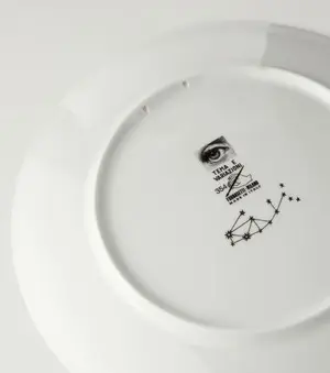 FORNASETTI Tema E Variazioni N.354 Libra Wall Plate - Black