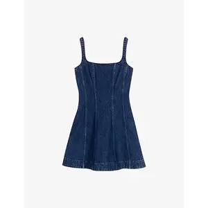 Women's Stretch Denim Mini Dresses