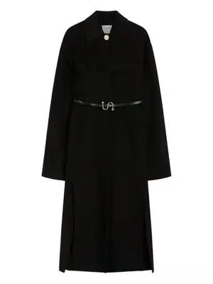 Sportmax Belted Virgin Wool Coat