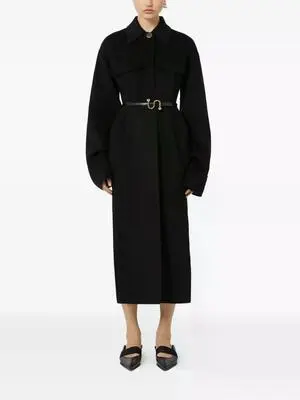 Sportmax Belted Virgin Wool Coat