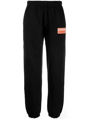 Kenzo Logo-patch Track Pants - Black