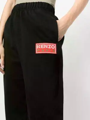 Kenzo Logo-patch Track Pants - Black