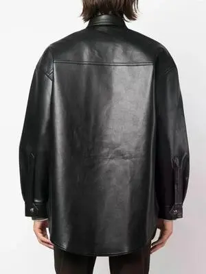 Nanushka Martin Leather Overshirt