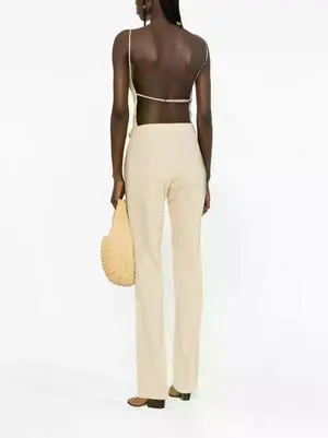Stella McCartney Straight-leg Wool-blend Trousers