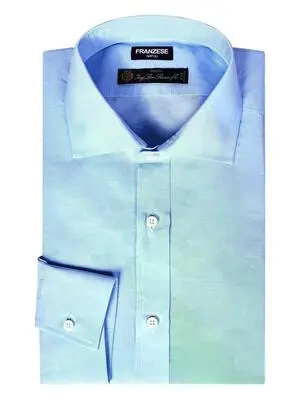 FRANZESE COLLECTION Spread-collar Long-sleeve Shirt