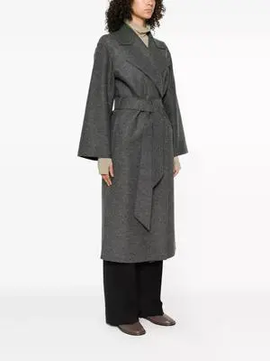 Harris Wharf London Belted Wool Coat