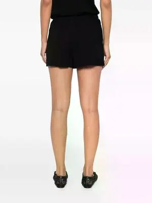P.a.r.o.s.h Drawstring-waist Shorts - Black