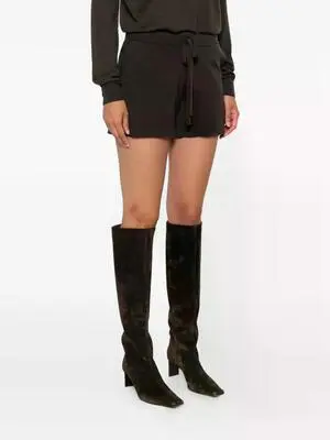 P.a.r.o.s.h Drawstring-waist Shorts - Green