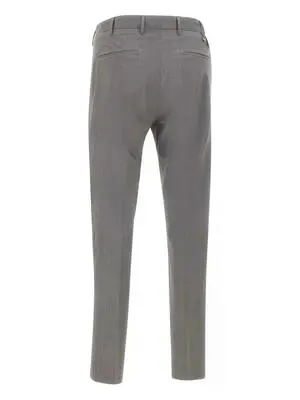 PT TORINO Pressed-crease Tailored Trousers