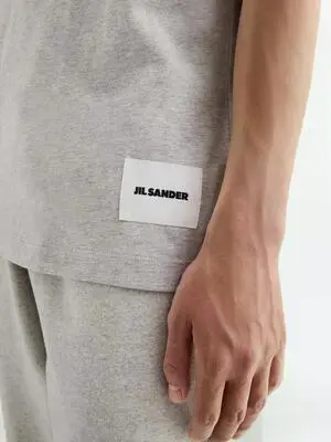 JIL SANDER Logo-patch T-shirt