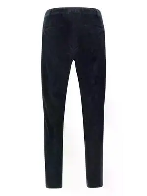 PT TORINO Pleat-front Corduroy Trousers - Blue