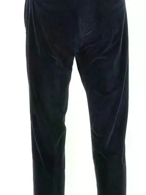 PT TORINO Pleat-front Corduroy Trousers - Blue