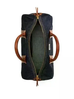 Ralph Lauren Leather-trim Denim Holdall