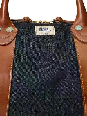 Ralph Lauren Leather-trim Denim Holdall