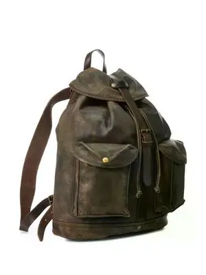 Ralph Lauren Distressed Leather Rucksack