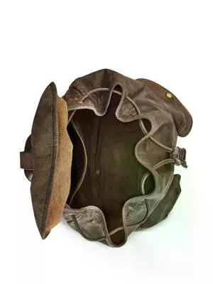 Ralph Lauren Distressed Leather Rucksack