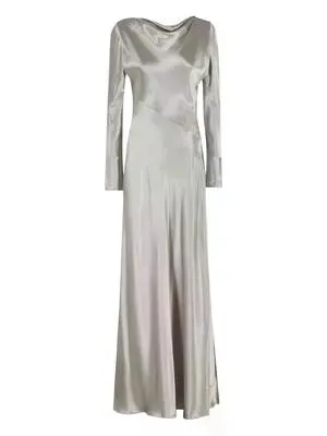 Alberta Ferretti Bias-cut Maxi Dress
