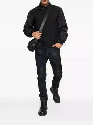Dsquared2 Quilted-sleeve Bomber Jacket
