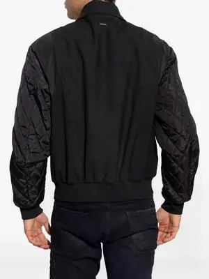 Dsquared2 Quilted-sleeve Bomber Jacket