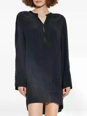 MARANT ETOILE Embroidered Paisley Mini Dress