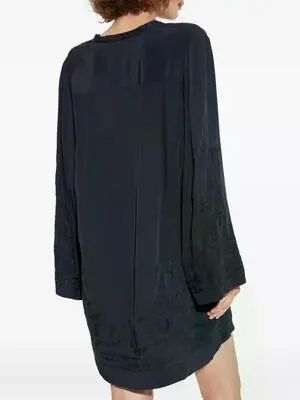 MARANT ETOILE Embroidered Paisley Mini Dress