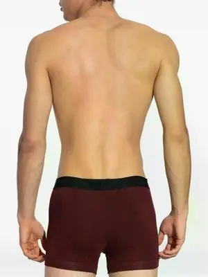 TOM FORD Logo-waistband Boxers - Red