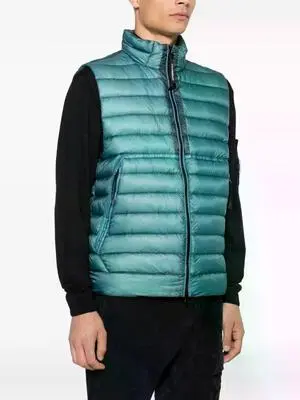 C.P. COMPANY Quilted Front-zip Vest