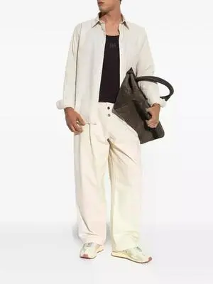 SAMSOE SAMSOE Textured Chest-pocket Shirt