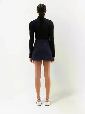 COURREGES Reedition Ribbed Sweater - Black