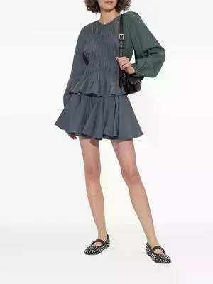 ALLSAINTS Smocked-panel Tiered Top