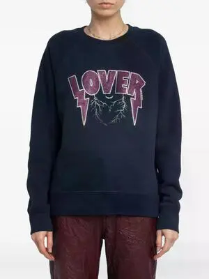 Zadig&Voltaire Embellished Graphic Sweatshirt