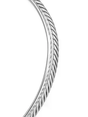 David Yurman Sterling Bold Crossover Necklace