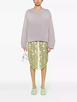 MAISON MARGIELA Handwritten Cotton Sweatshirt