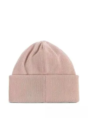 Canada Goose Logo-appliqué Ribbed Beanie