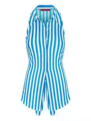 SIMONMILLER Loch Stripe Sleeveless Shirt