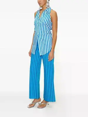 SIMONMILLER Loch Stripe Sleeveless Shirt