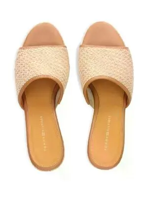 Tommy Hilfiger Logo-detail Wedge Sandals