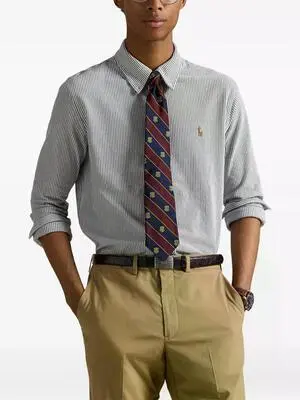 Polo Ralph Lauren Striped Button-up Shirt - Blue